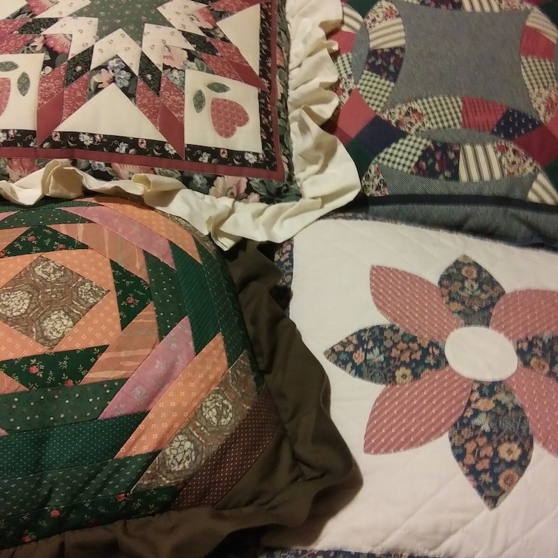 Quilted Pillow - Etsy