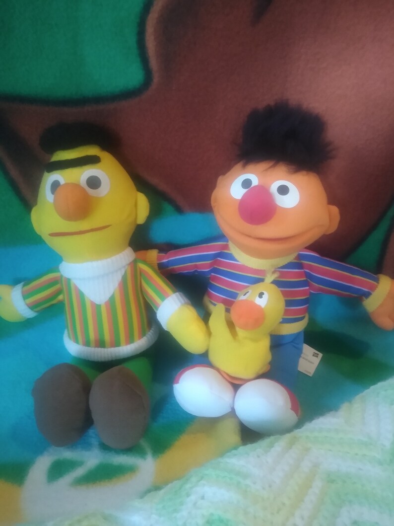 Choice of 3 Sets of Sesame Street Plush - Etsy