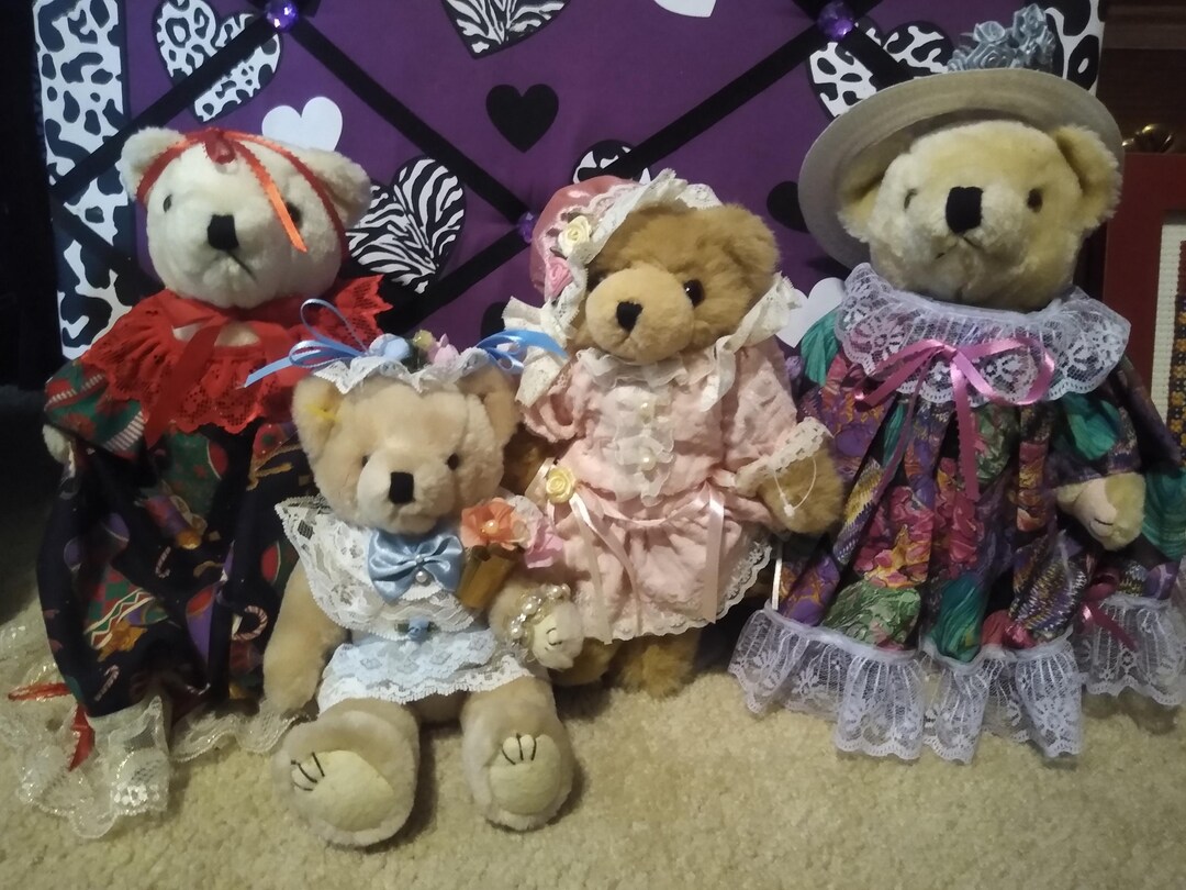 These Pretty Teddy Bears Would Be a Wonderful Addition to Any Room ...