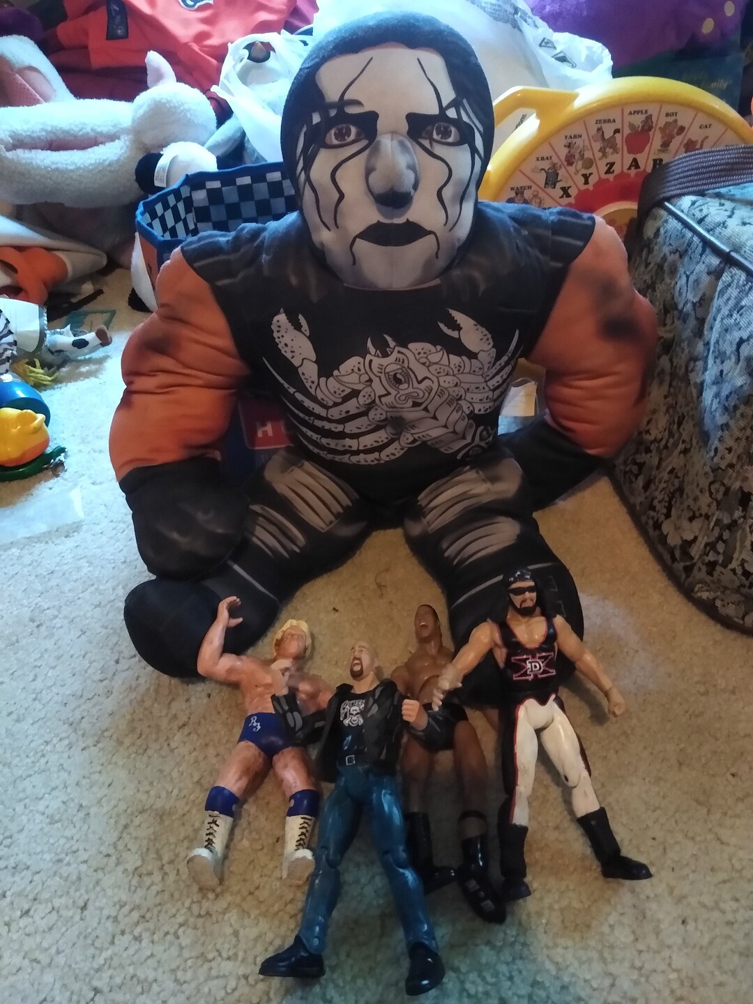 Vintage Wrestling Action Figure: Sting Body Basher or WWF/WCW Figures ...