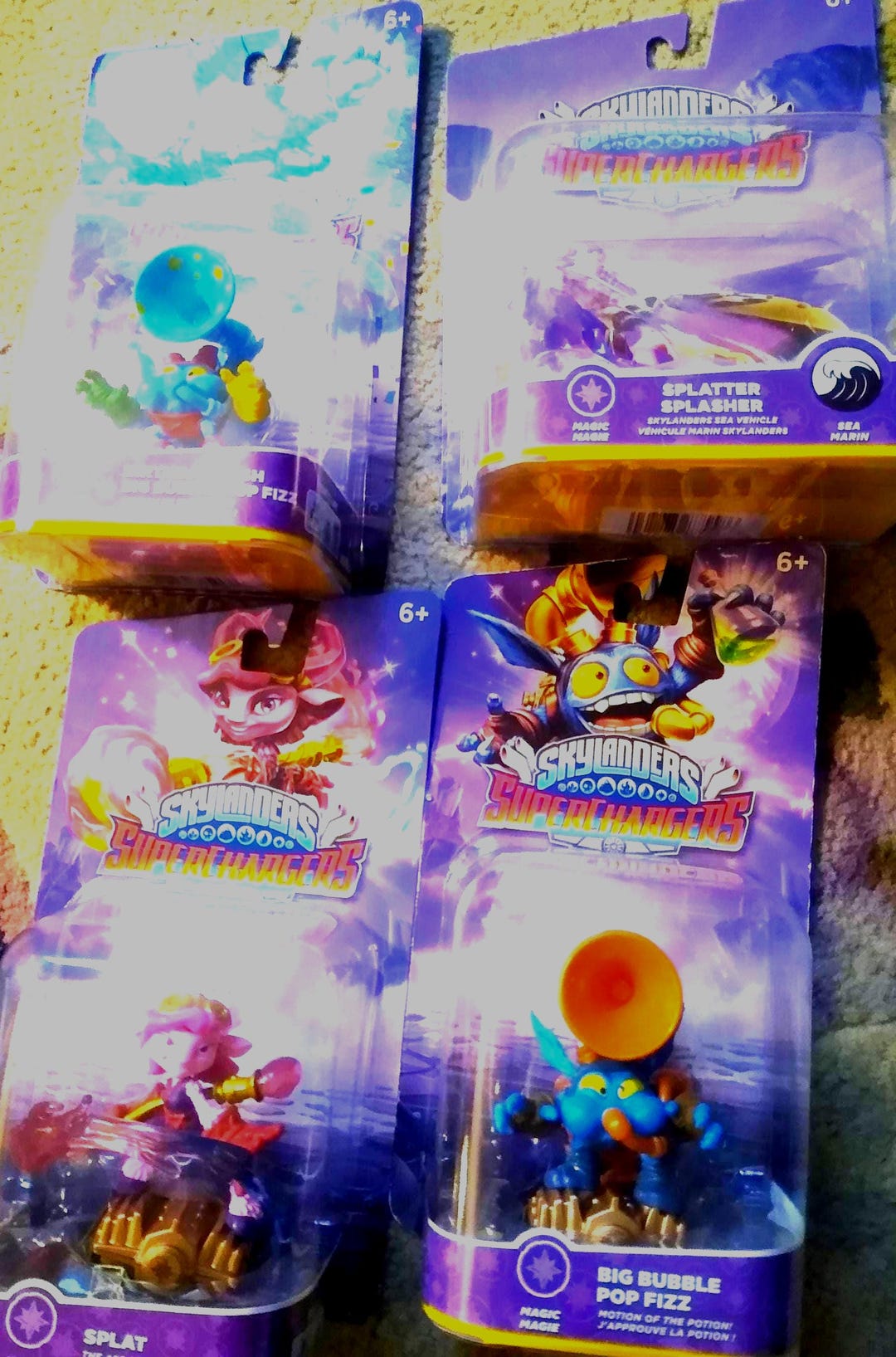 Skylander Activision Character: Splat, Big Bubble Pop Fizz (new in Box ...