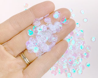 Clear Sequins | Etsy