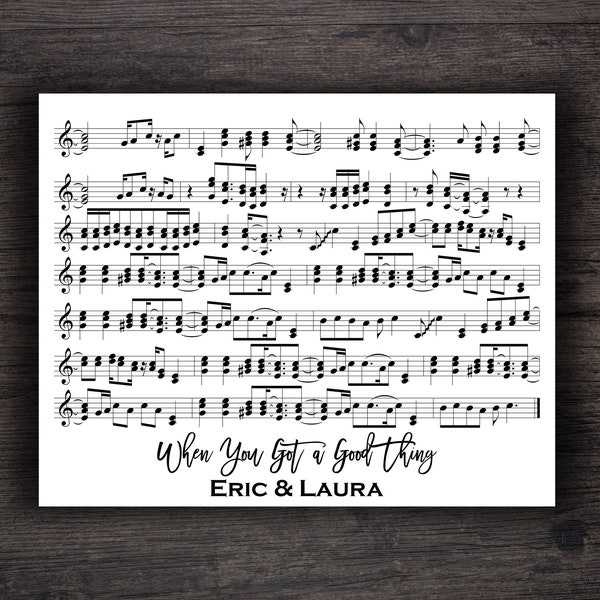 Custom Sheet Music Art - Etsy