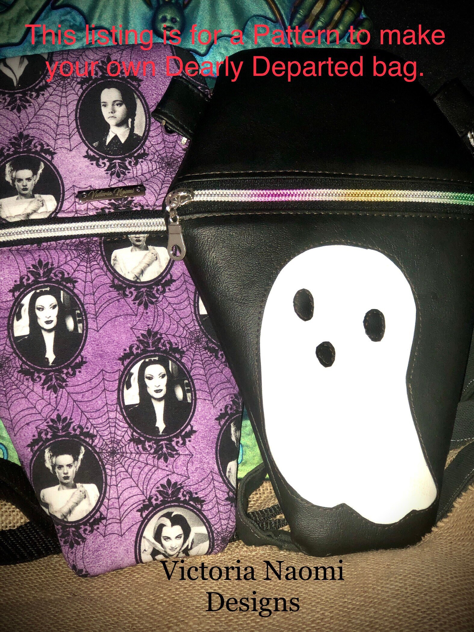 Dearly Departed: Coffin Cross-body Bag Pattern. DIGITAL Download—no ...