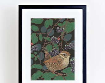 Wren Print - Etsy