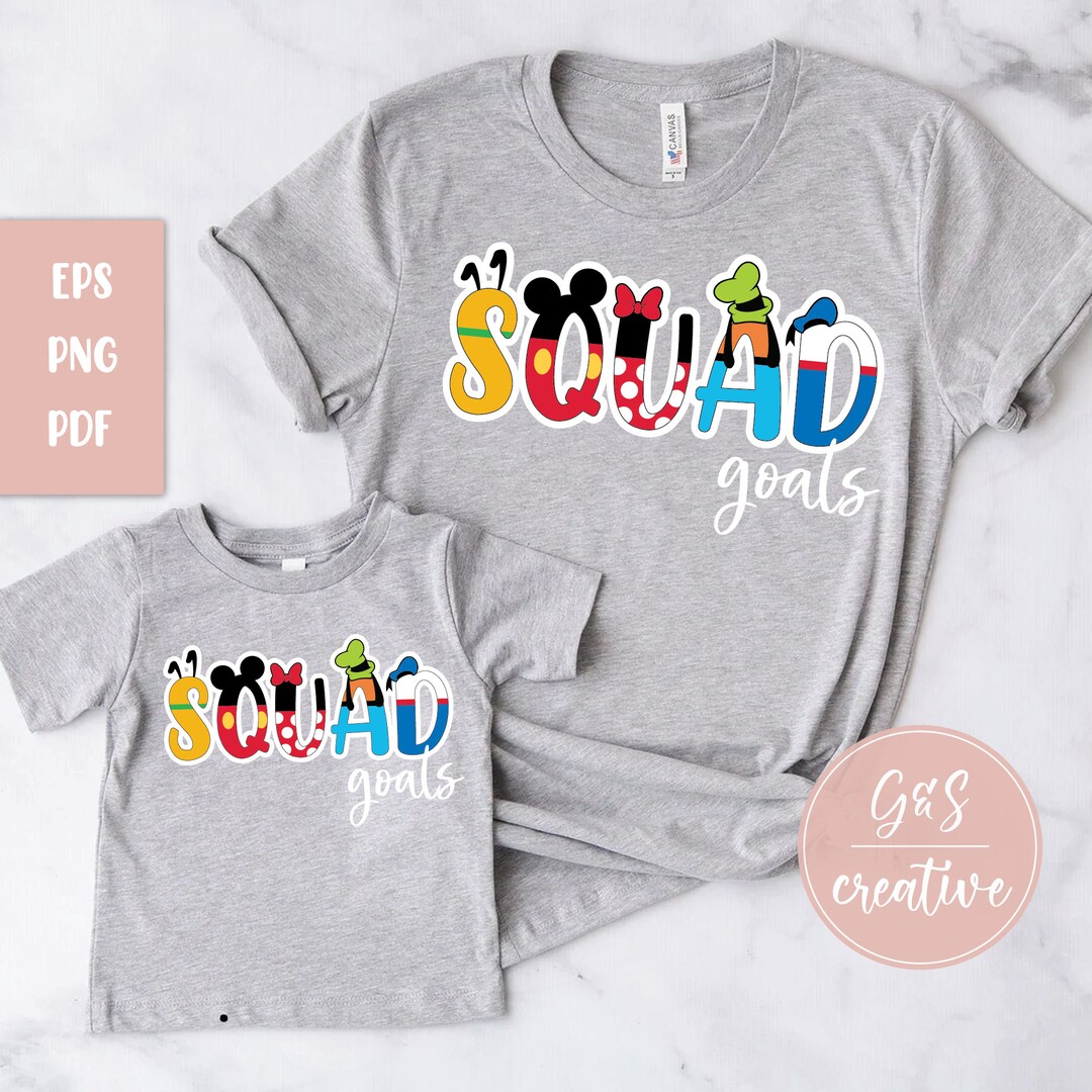 Fab Five SQUAD Goals - Digital File Download - Etsy