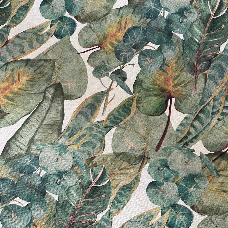 Botanical Fabric - Etsy