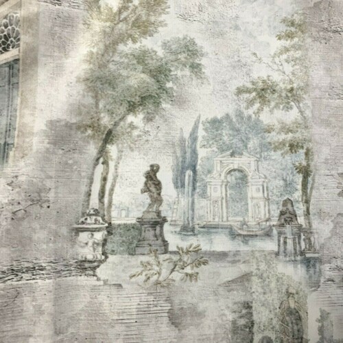 Toile Oriental Fresco Colonial Romantic Italian Velvet Palm - Etsy