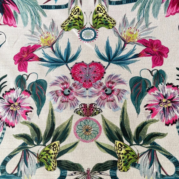 Botanical Fabric - Etsy