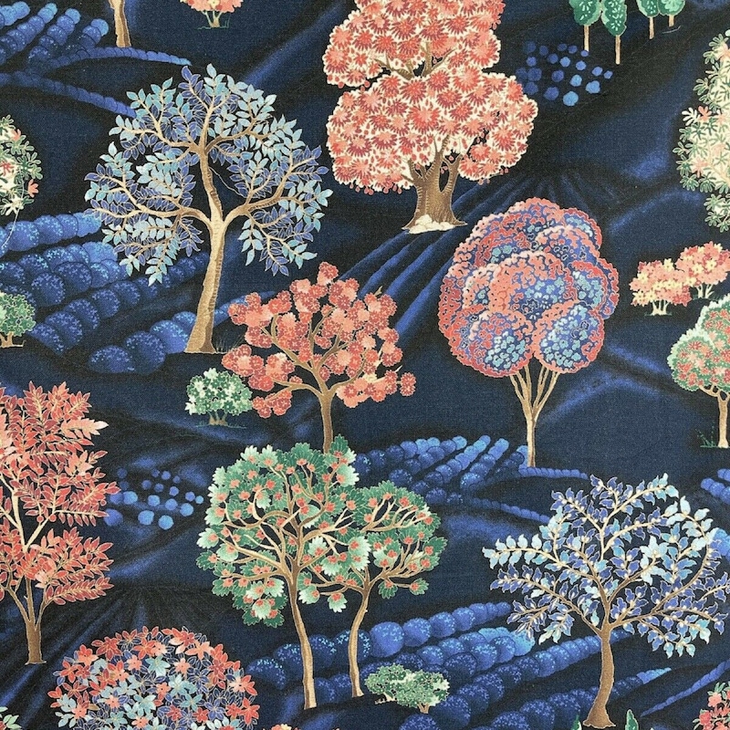 Tree Print Fabric - Etsy
