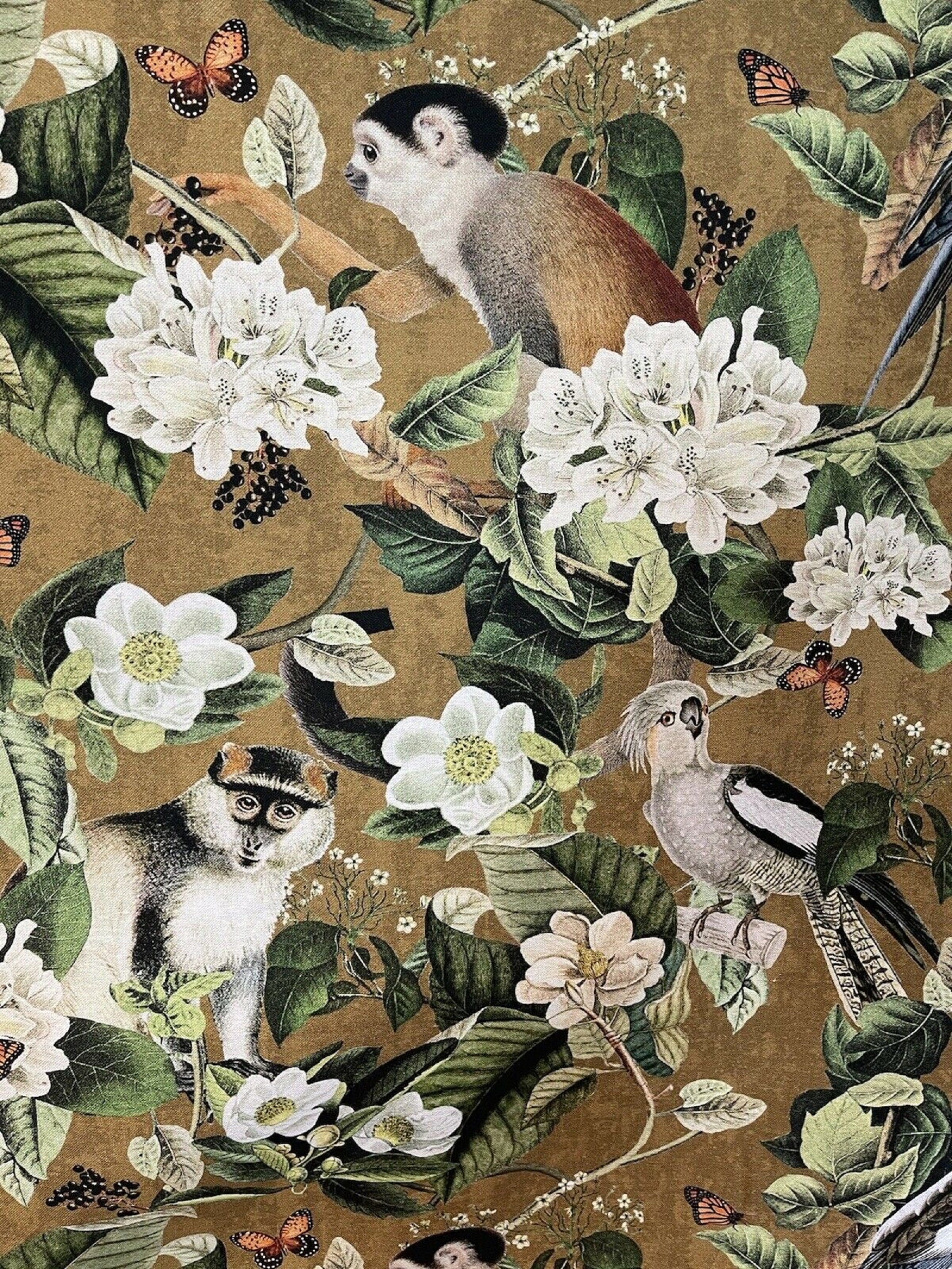 Monkey Print Fabric Uk