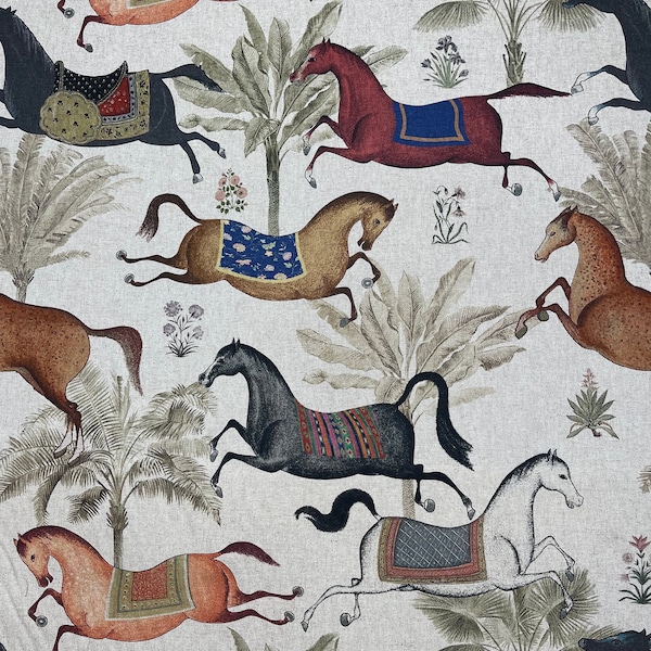 Horses Fabric - Etsy