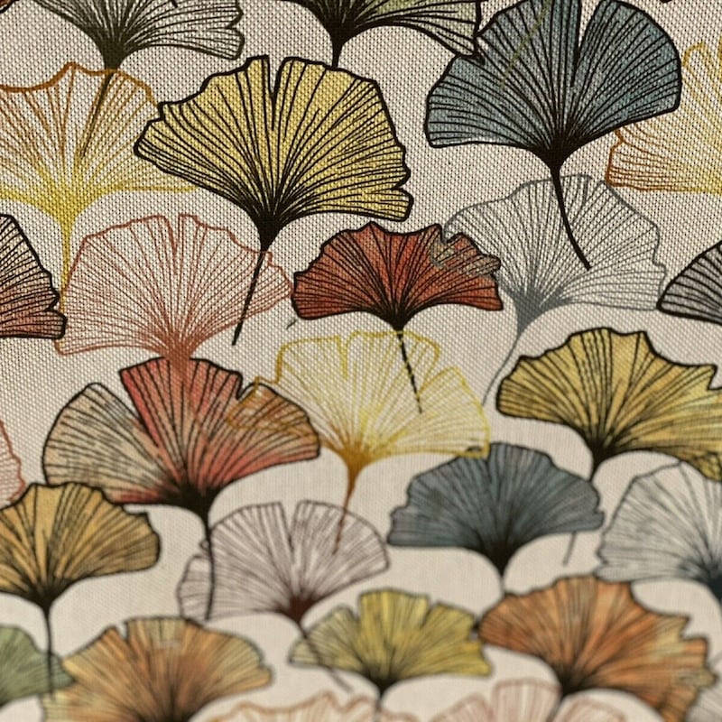 Ginkgo Fabric - Etsy UK