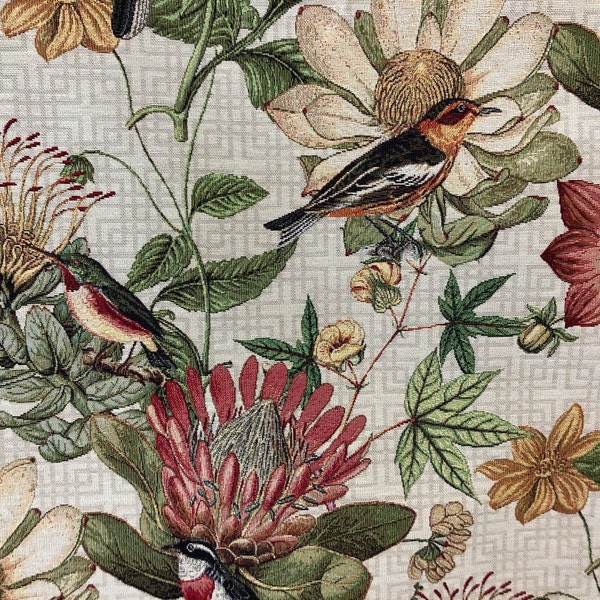 Bird Fabric by the Yard - Etsy