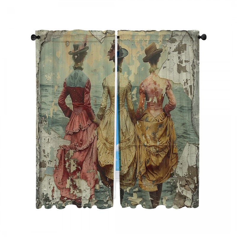 Victorian Curtains - Etsy