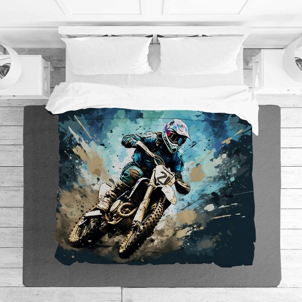 Motocross Bedding - Etsy