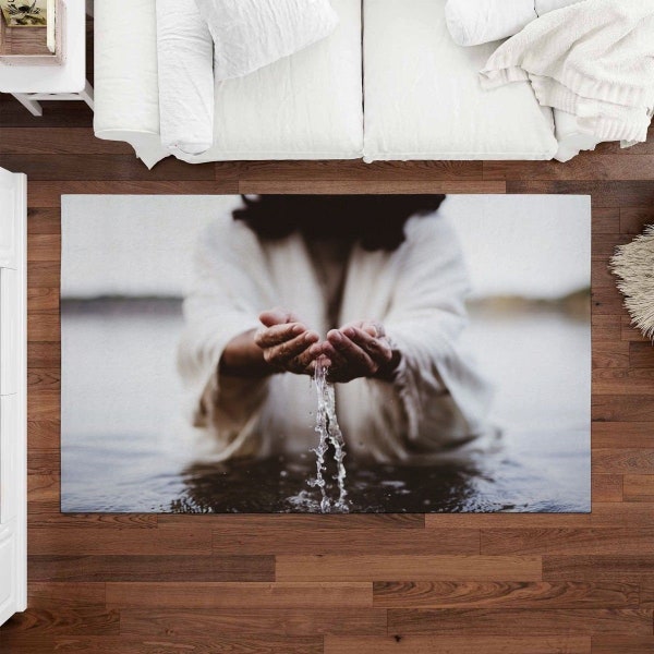Jesus Rug - Etsy