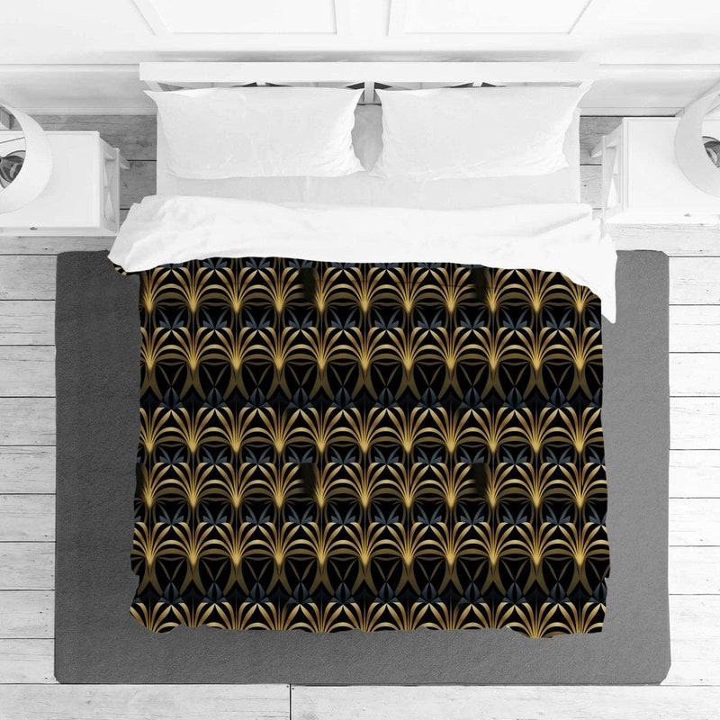 Art Deco Bedding - Etsy UK