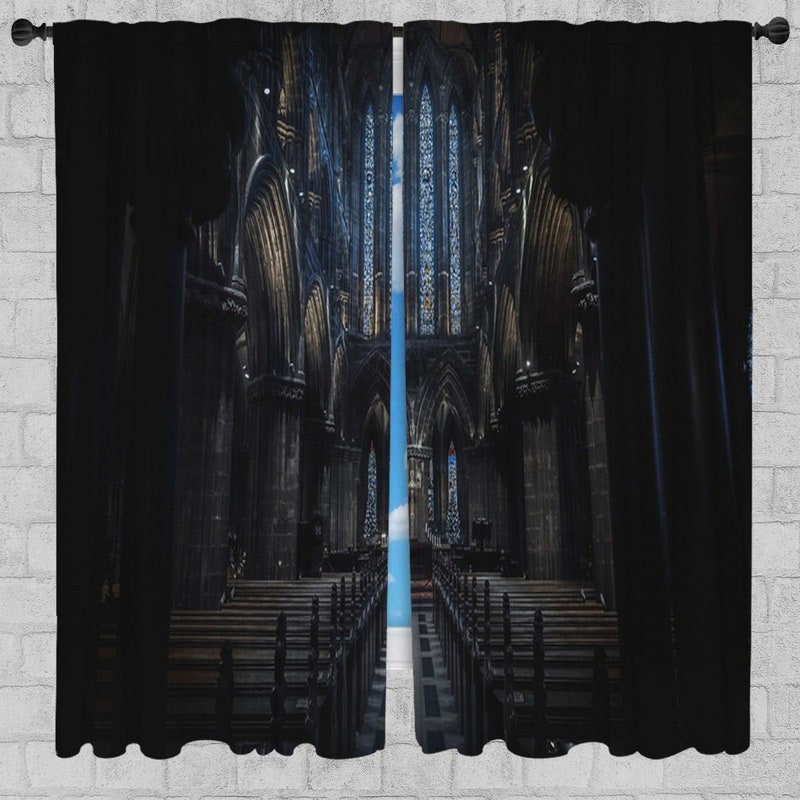 Gothic Curtains - Etsy