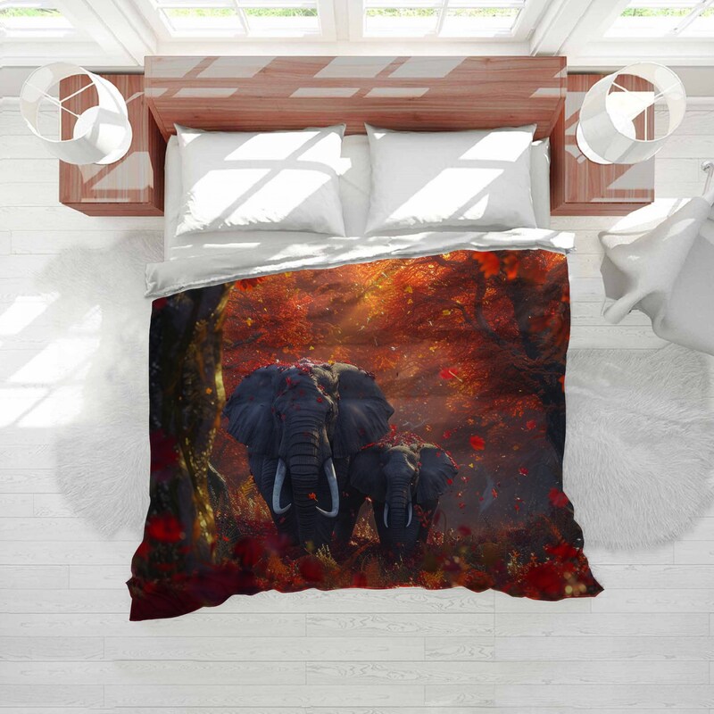 Elephant Duvet Cover - Etsy