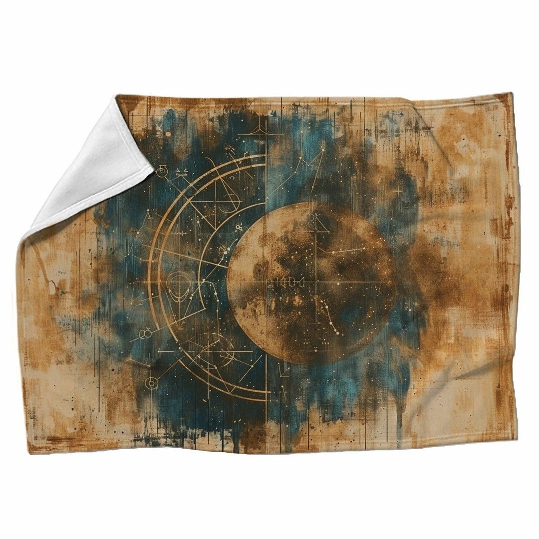 Astronomical Chart Blanket, Astronomy Blankets, Exploration Sherpa ...