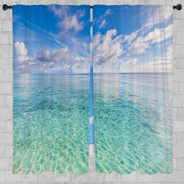 Beach Curtains - Etsy