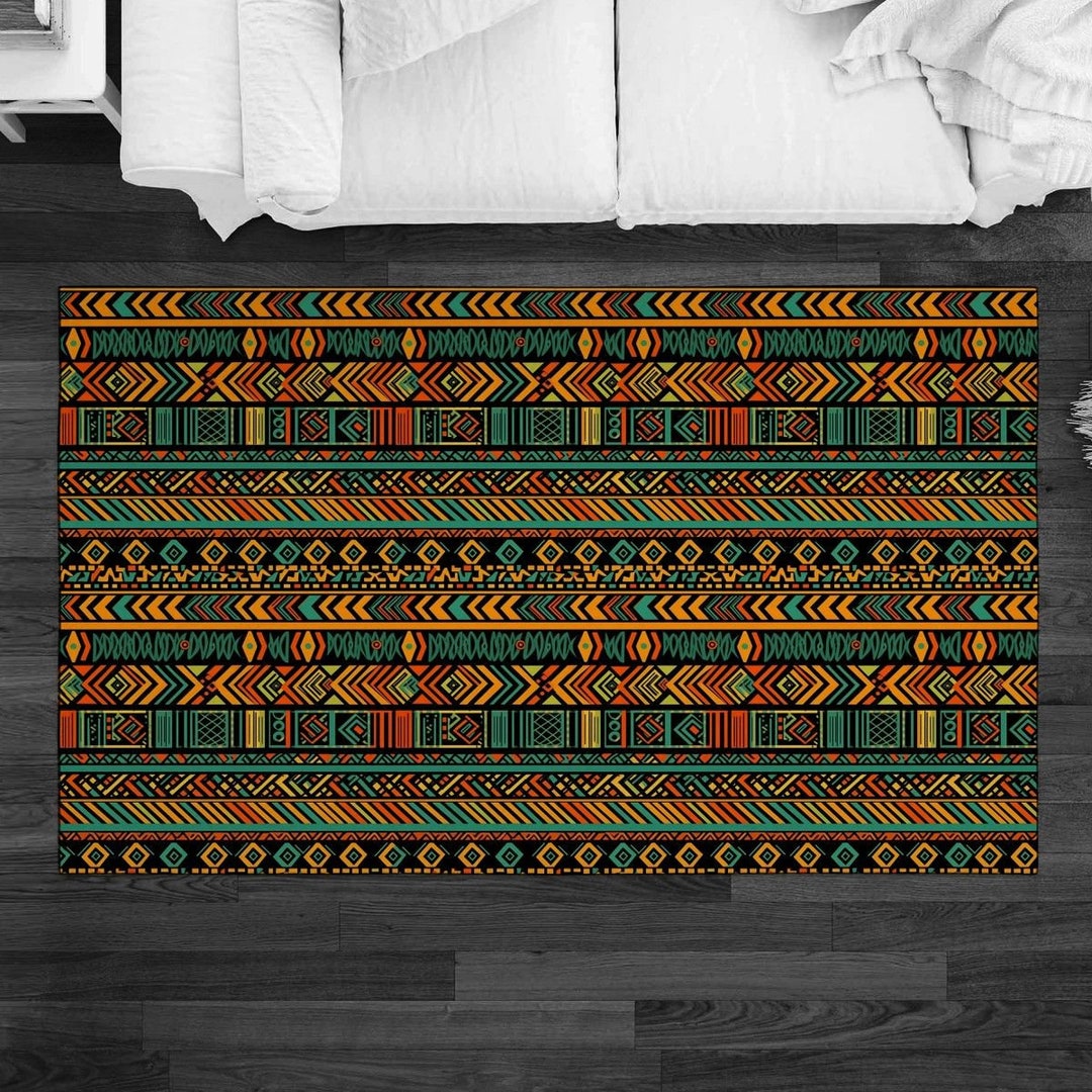 African Rug, Style Rugs, Tribal Area Rug, Abstract Living Room Rugs ...