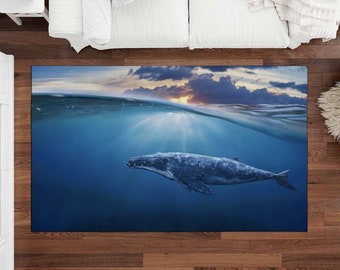 Whale Area Rugs - Etsy