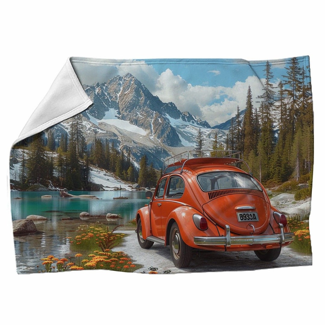 Car Blanket, Transport Blankets, Travel Sherpa Blanket, Illustration ...