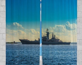 Battleship Curtains - Etsy