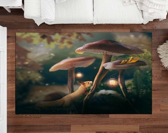 Enchanted Forest Area Rug - Etsy