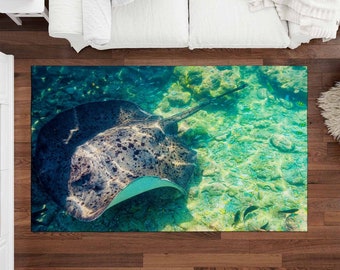 Stingray Area Rug - Etsy