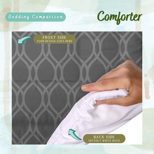 Buffalo Bedding, Animal Bedding Set, Bison Comforter, Floral Home Decor ...