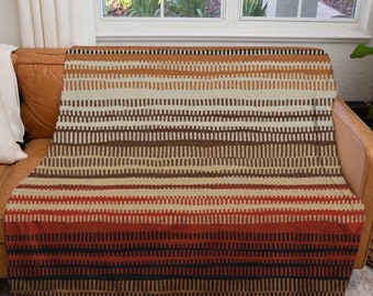 Linear Throw Blanket - Etsy