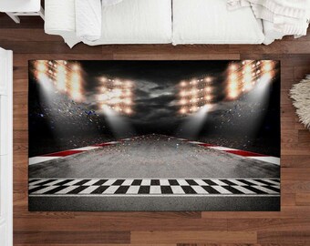 Race Track Floor Runner - Etsy