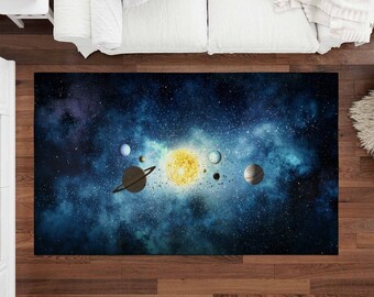 Science Area Rug - Etsy