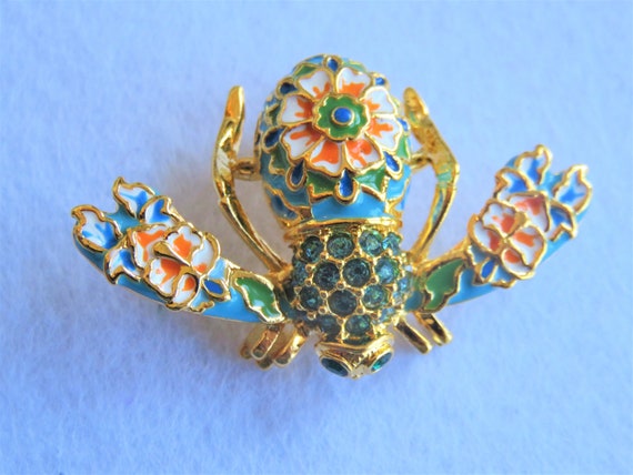 Rare Joan Rivers Cloisonné Bee Pin From The Joan Rive… - Gem