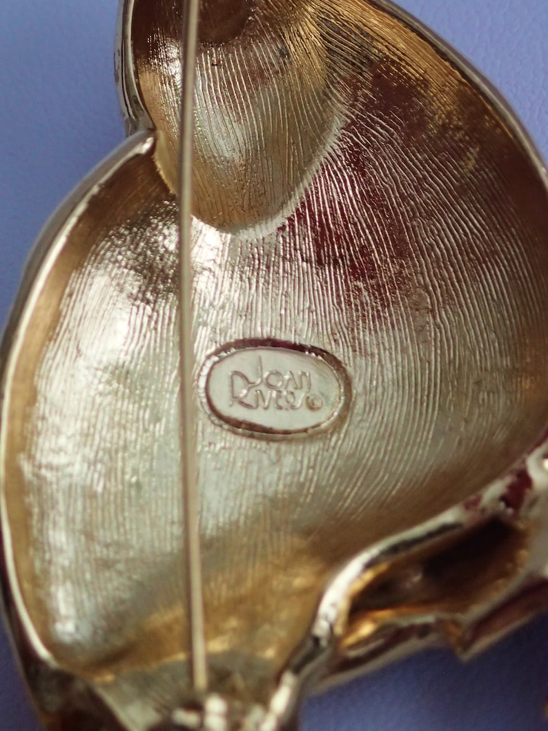 Joan Rivers Magnificent Cardinal Bird on Branch Brooch Pin - Etsy