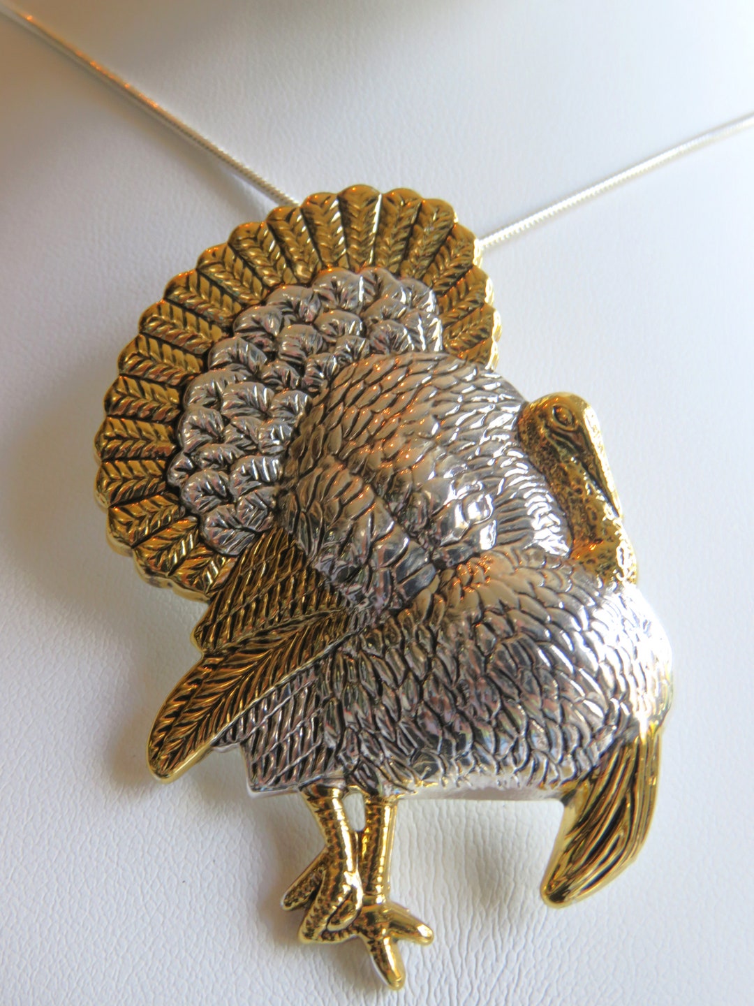 Vintage Best Turkey Brooch/pendant - Etsy