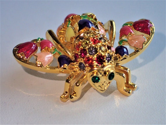 joan rivers bee brooch - Gem