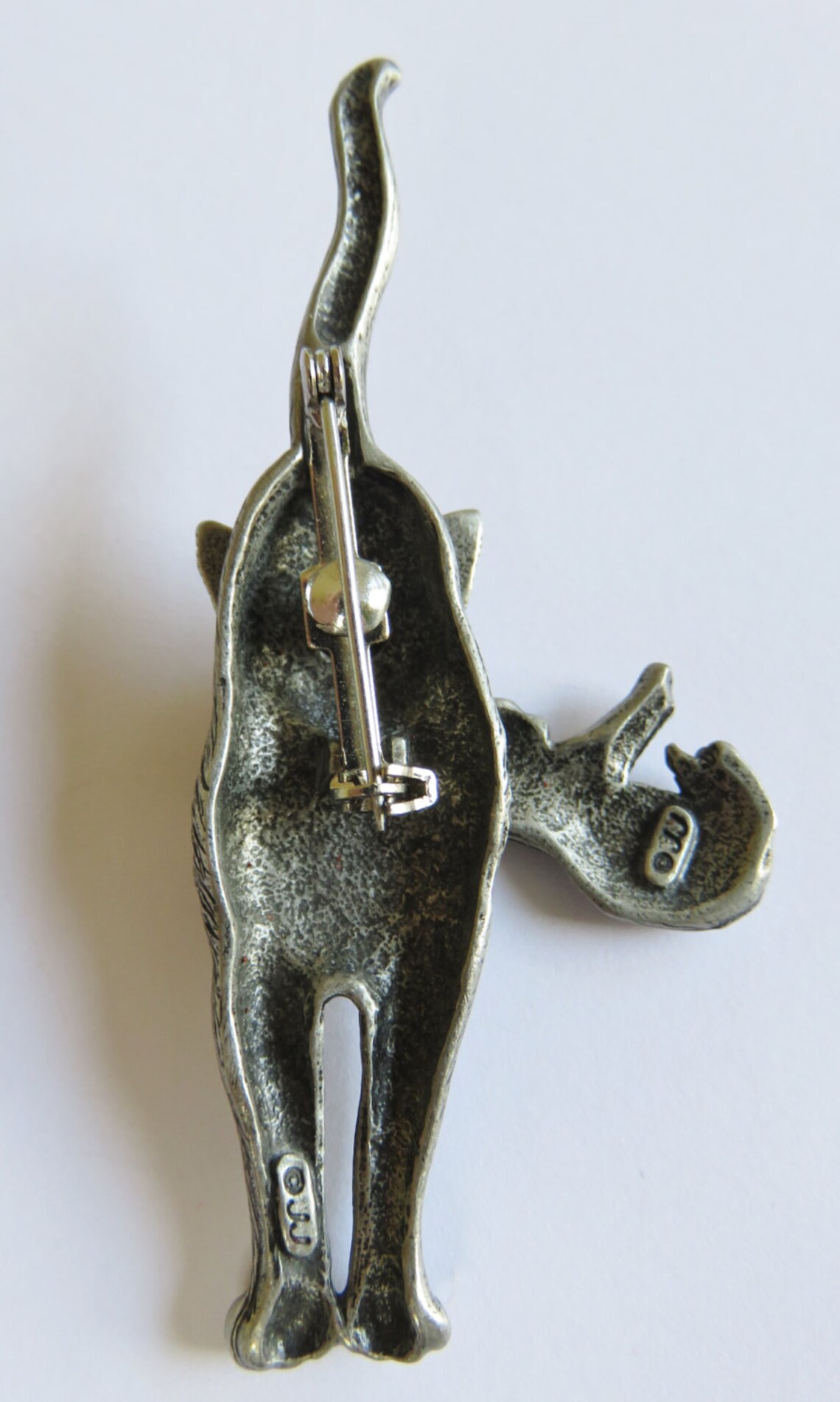 JJ Jonette MOM Cat Carrying Kitten in Her Mouth Brooch Pin - Etsy