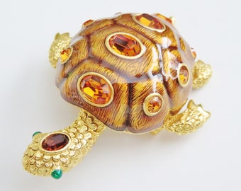 Joan Rivers Bird Brooch | Etsy