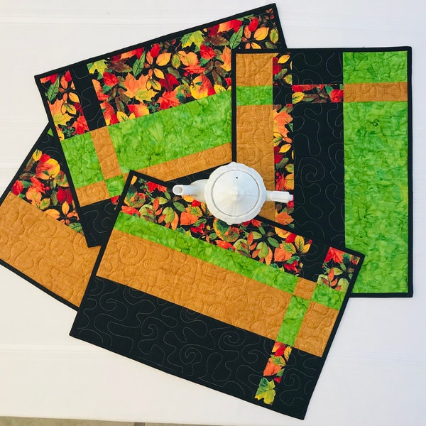 Quilted Placemats - Shop Online - Etsy