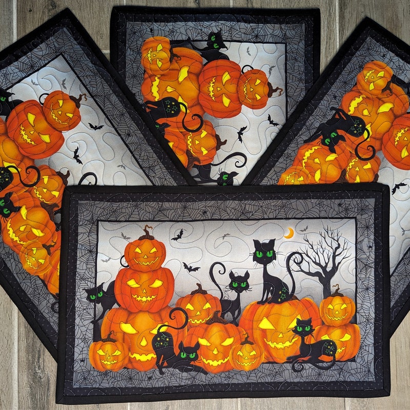 Halloween Placemat - Etsy