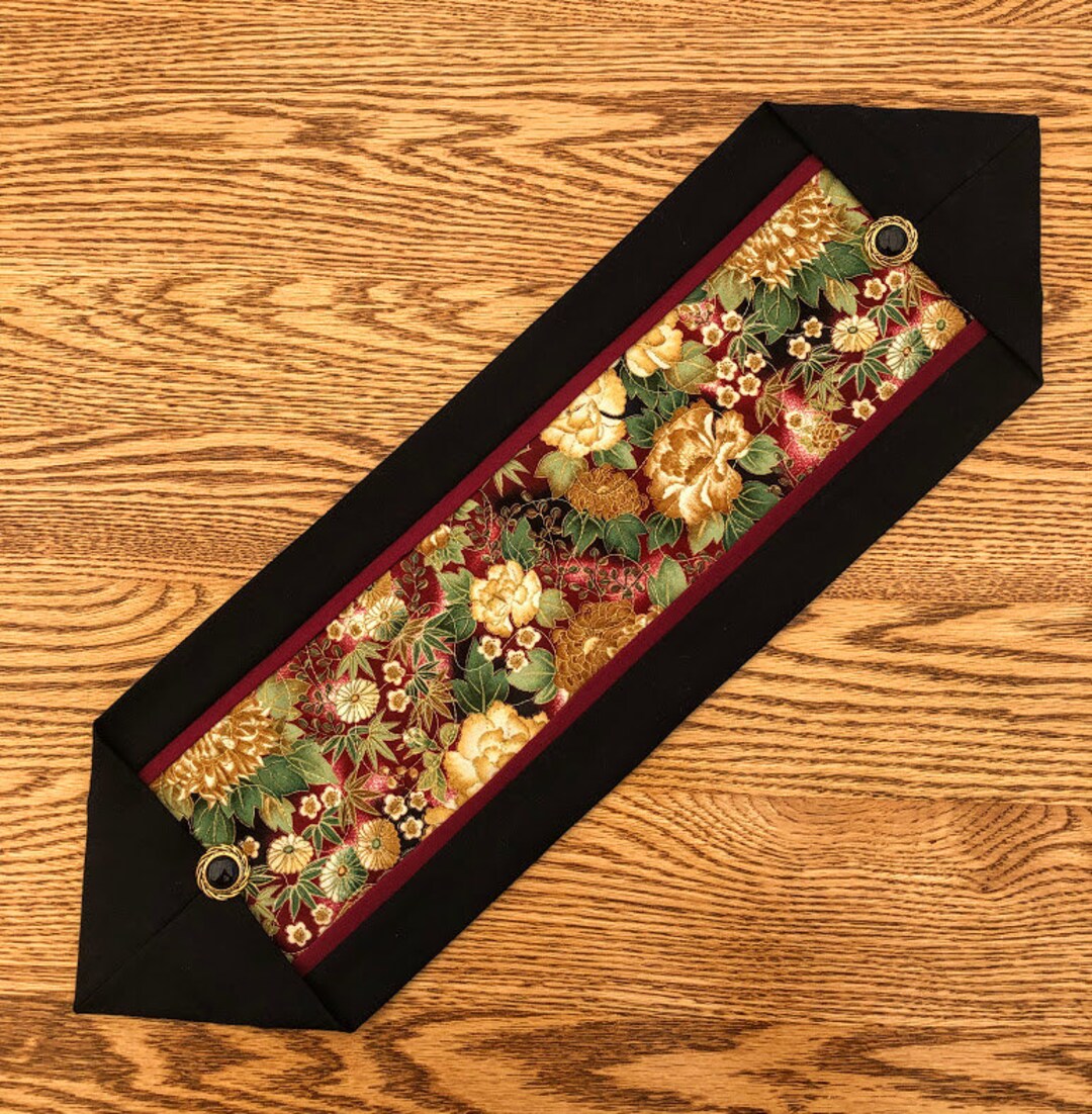 MINIATURE RUNNER, Table Decor, Quilted Miniature Table Runner, Holiday ...