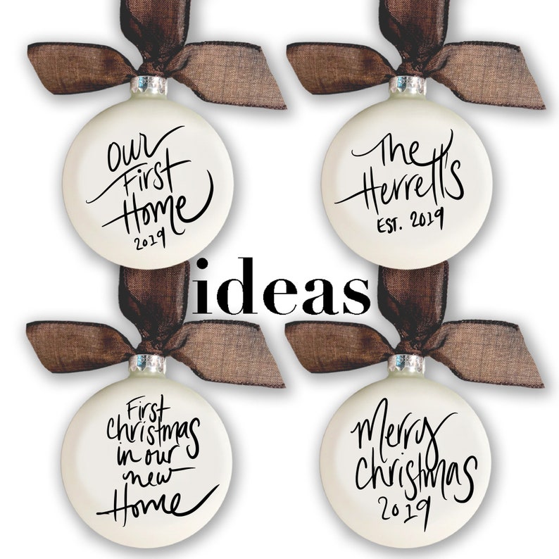 Custom House Portrait Ornament House Warming Gift - Etsy