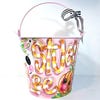 Personalized Halloween Pink Bucket, Handpainted Halloween Pail, Trick ...