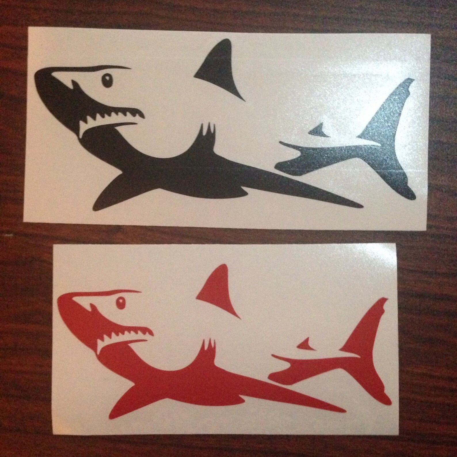 Great White Shark Decal Computer Decal Computer Sticker | Etsy