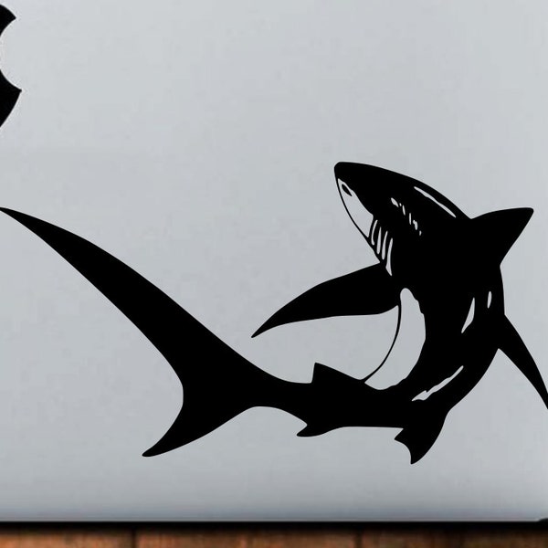 Shark Macbook Decal - Etsy