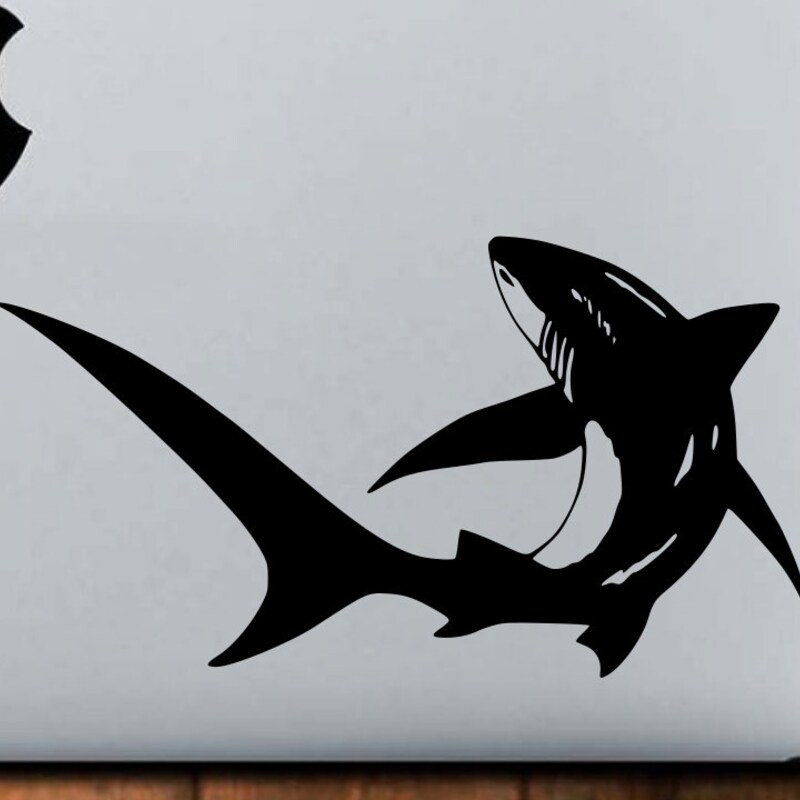 Shark Decal - Etsy